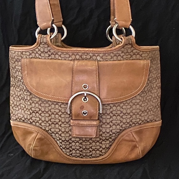 Coach | Bags | Vintage Coach Signature Purse | Poshmark